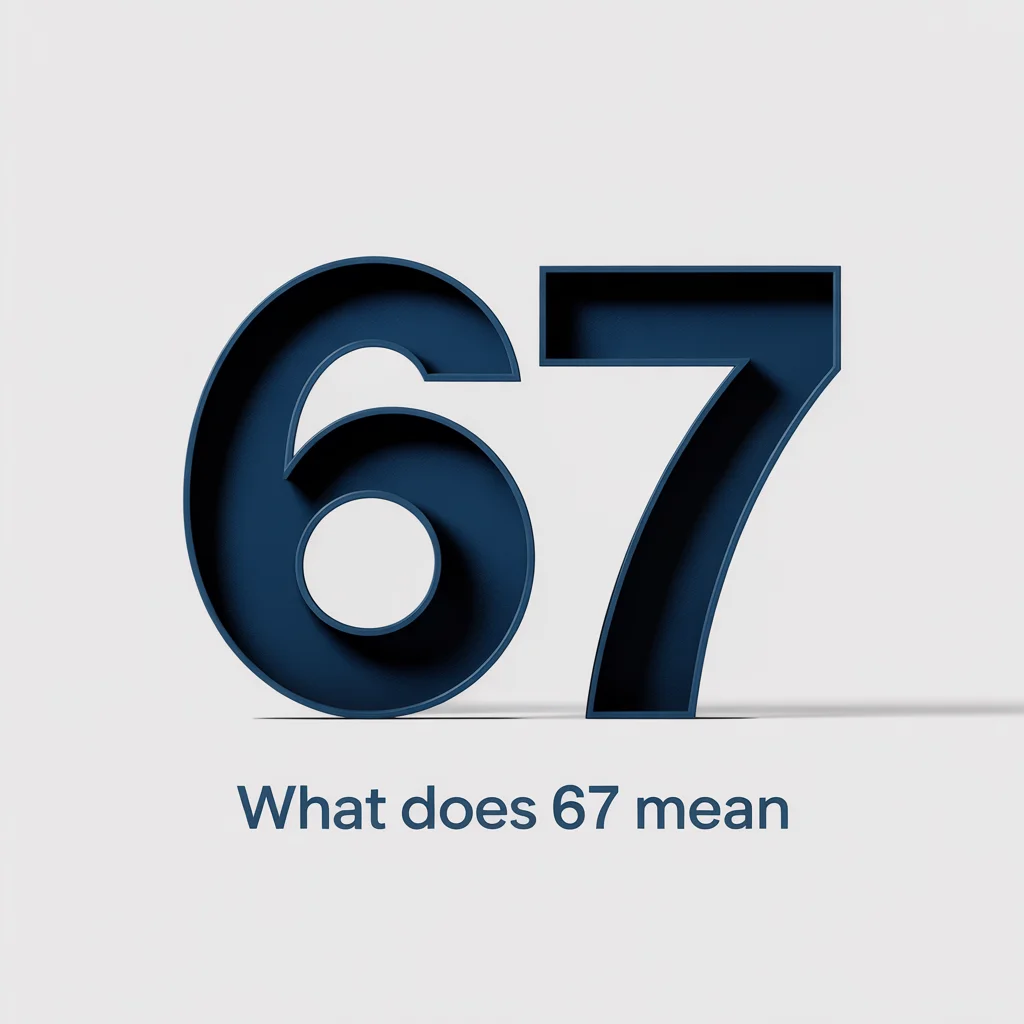 What Does 67 Mean? Numerology, Angel Numbers & Pop Culture Explained